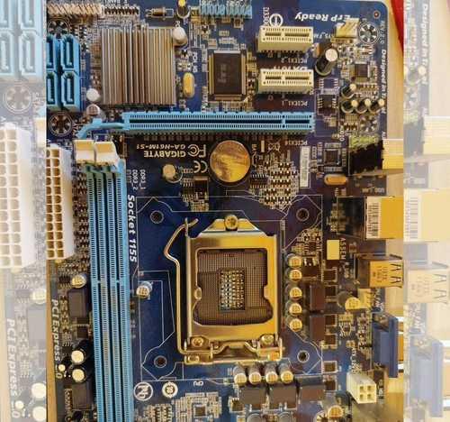 Материнская плата gigabyte GA-H61M-S1 LGA1155
