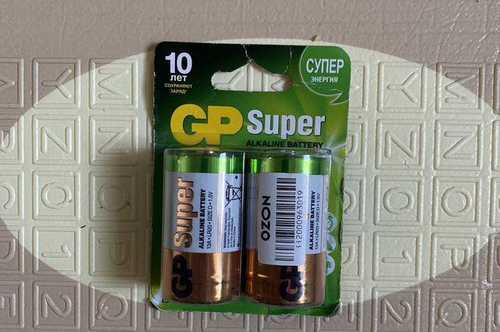 Батарейка GP Super Alkaline 13A LR20