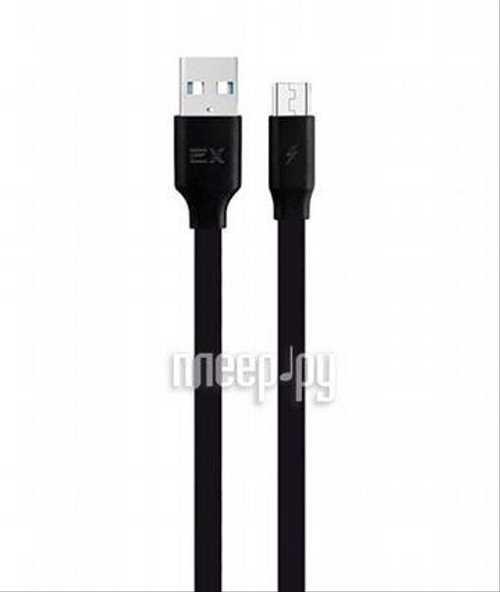 Exployd USB - microUSB 1m Black EX-K-1307