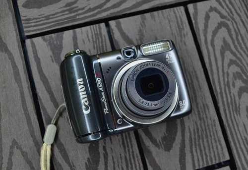 Цифровой фотоаппарат Canon PowerShot A590 IS