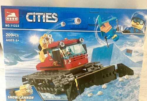 Lego City снегоуброчная машина