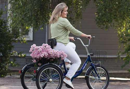 3-хколесный велосипед с внедорожными шинами