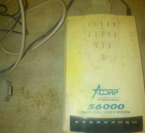 Модем Acorp 56K M56emsf-2