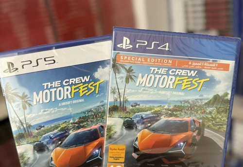 The Crew motorfest ps4/ps5 новый диск