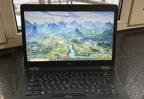 Ноутбук Dell E7470 i7-6/8/256/HD 520