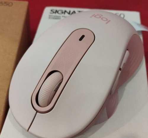 Мышь беспроводная Logitech Signature M650 Rose