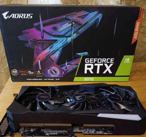 Gigabyte RTX 3070 aorus master (rev. 1.1)