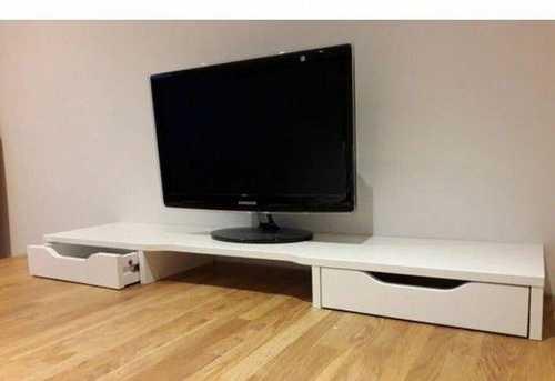 Полка с ящиками для монитора IKEA alex