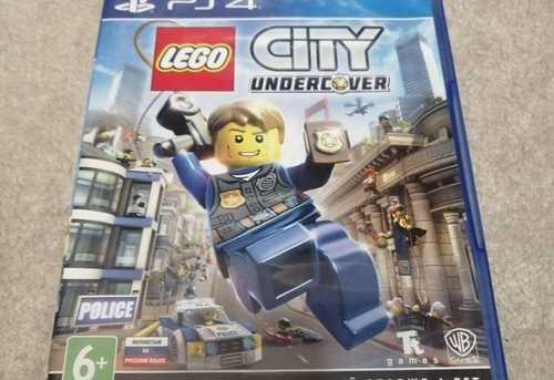 Диск Lego city undercover ps4
