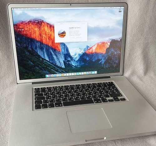 Apple MacBook Pro 17 2011 матовый дисплей