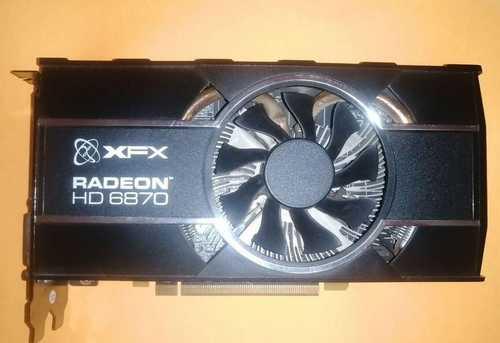 Видеокарту Radeon HD 6870
