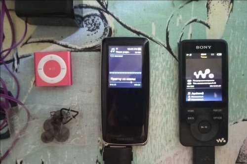 MP3 плееры три штуки