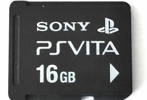 PS Vita16 gb. Оригинальная карта памяти PSVita PSV