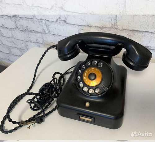 Телефон Siemens дисковый (W48, 1952 год)