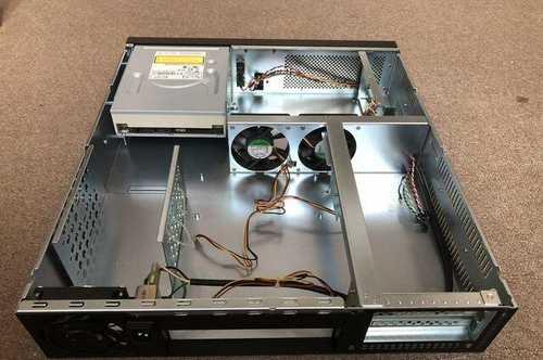 Серверный стоечный корпус 2U без б/п, с DVD