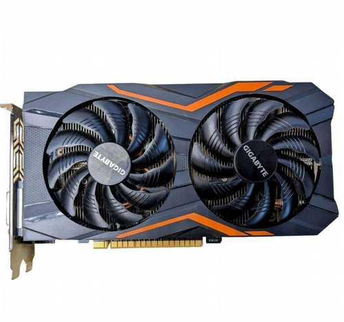 Видеокарта Gigabyte nvidia GeForce GTX 1050TI 4гб