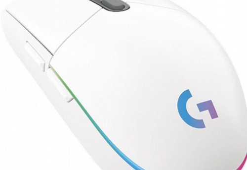 Игровая мышь Logitech G102 Lightsync White