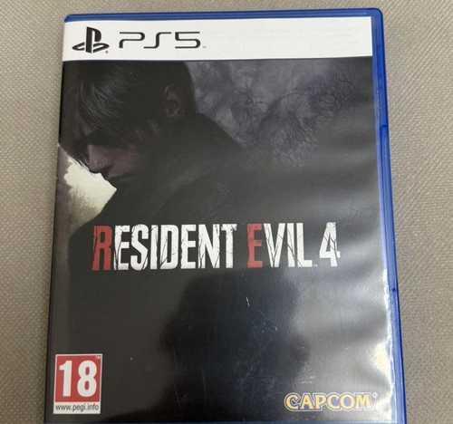 Resident evil 4 remake ps5 диск