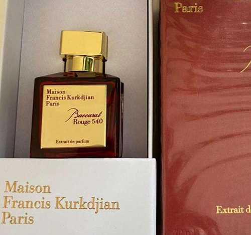 Baccarat rouge 540 extrait DE parfum 70мл