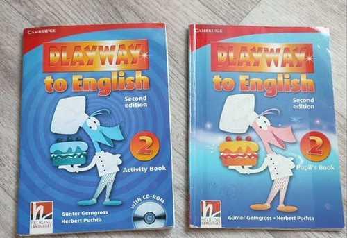 Playway to English 2 учебник+тетрадь+диск