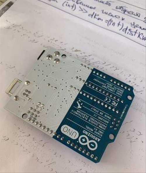 Arduino UNO made IN italy оригинал DIP