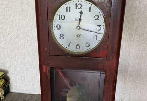 Старинные настенные часы час 2 з-д Москва