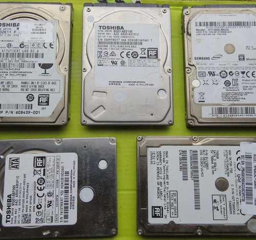 1Tb HDD (за 5 шт жёстких дисков)