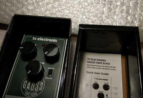 Гитарные педаль Tc electronic Gauss delay