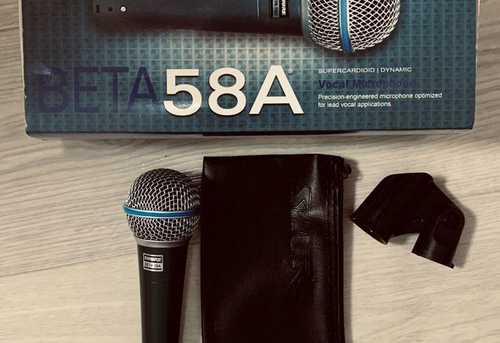 Микрофон проводной Shure beta 58A