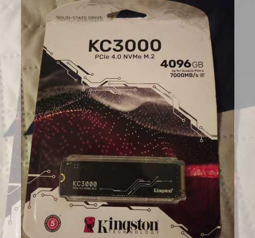 SSD накопитель Kingston SKC3000D/4096G