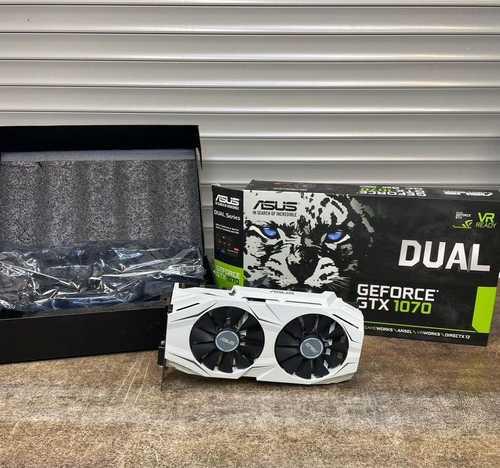 Видеокарта GTX 1070 8Gb Asus Dual