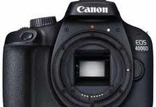 Фотоаппарат Canon Eos 4000d body (Гарантия)