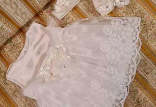 Платье комплект нарядный 62 - 68
