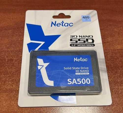 Накопитель SSD 480GB 2.5" Netac SA500 sata-III TLC