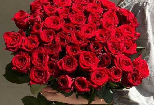 Розы букет с доставкой красные белые 101 51 25