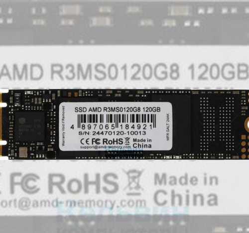 AMD SATA 120GB R3MS0120G8 Radeon M.2 2280