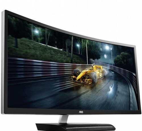 35" Монитор AOC C3583FQ/BS 21:9 изогнутый