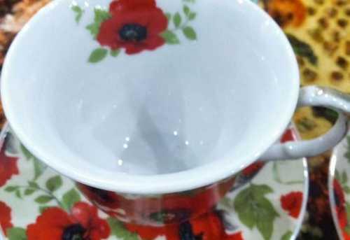 Керамические чашки и чайные пары Франция