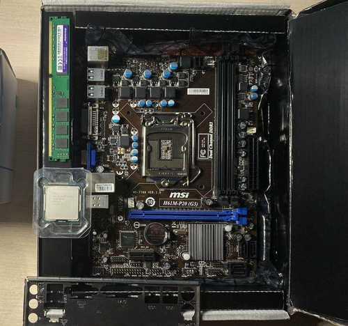 E3-1270v2, h61m-p20 g3, ddr3 8gb