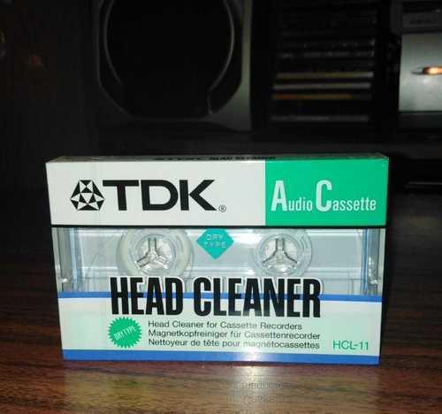 Чистящая кассета TDK HCL 11. head cleaner