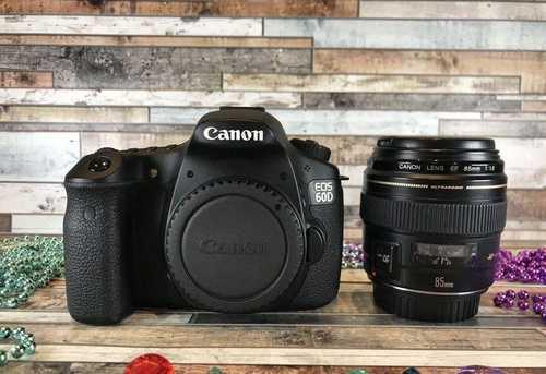 Canon EOS 60D kit EF 85mm 1.8 USM (A269)