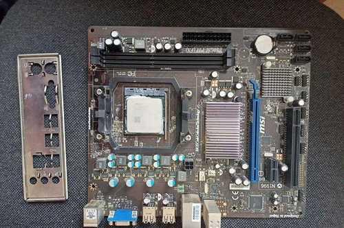 Комплект Мат. плата MSI+процессор AMD fx 4100