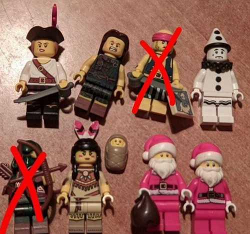 Lego Minifigures series оригинал серийные фигурки