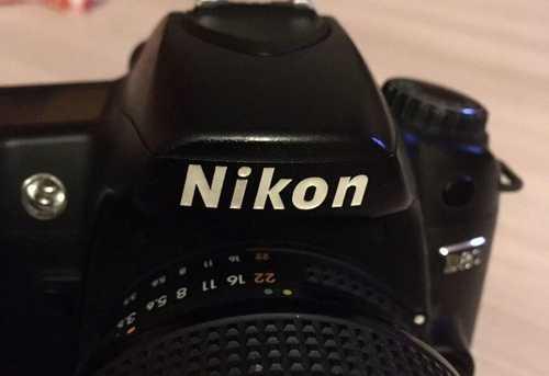 Зеркальный фотоаппарат nikon d80 nikkor 35-105