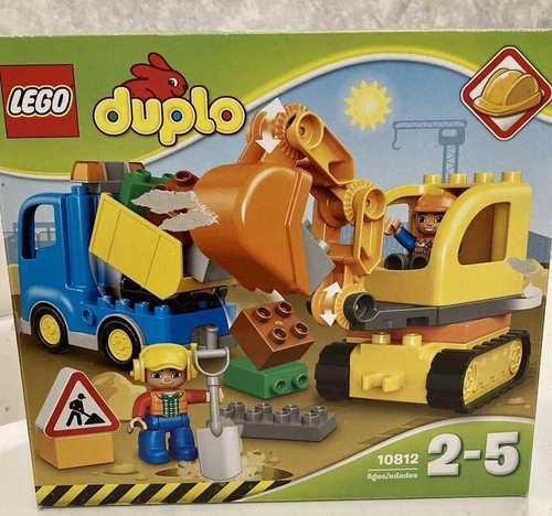 Lego duplo 10812 Грузовик и гусеничный экскаватор