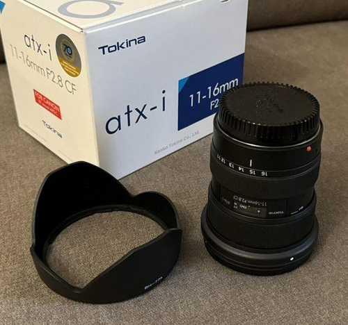 Tokina atx-i 11-16 f2.8 CF байонет Canon