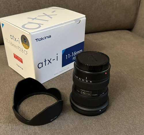 Tokina atx-i 11-16 f2.8 CF байонет Canon