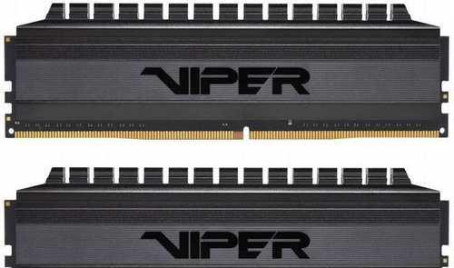 Новая Patriot Viper 4 Blackout DDR4 - 64Гб(2x32)