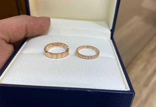 Золотые обручальные кольца Шопард 14 гр 0.37 ct
