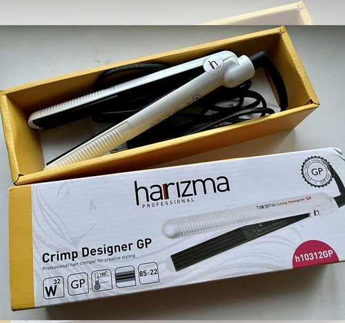 Щипцы гофре harizma h10312GP